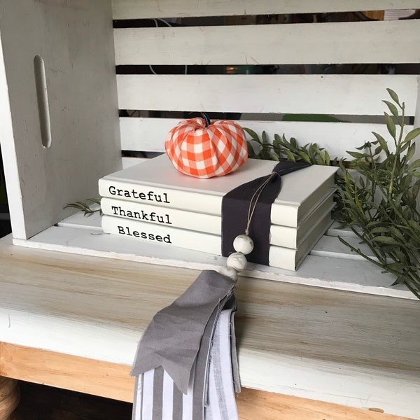 Fall Book Stack - Etsy