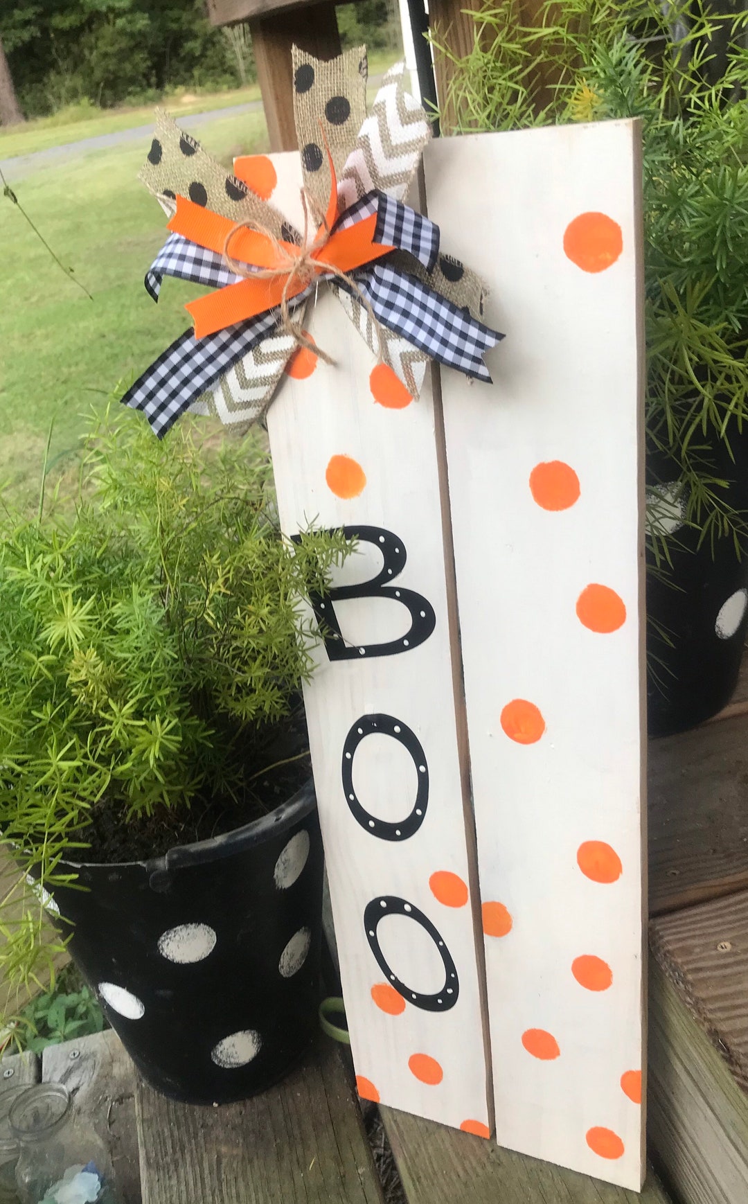 Boo Porch Sign, Fall Decor, Fall Porch Leaner, Halloween Sign, Boo Sign ...