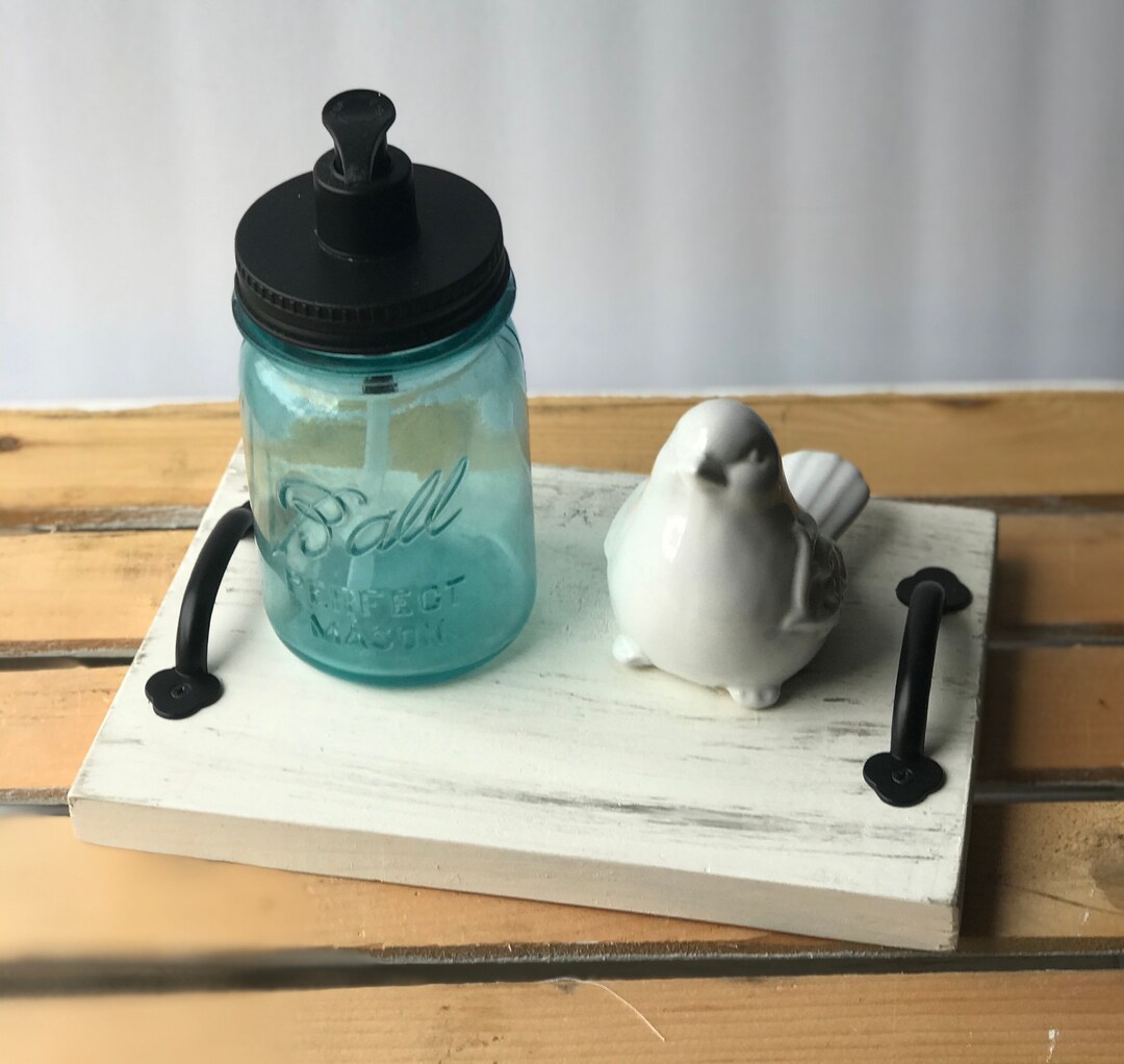 Farmhouse Tray, Wood Tray, Farmhouse Decor, Tray, Kitchen Decor ...