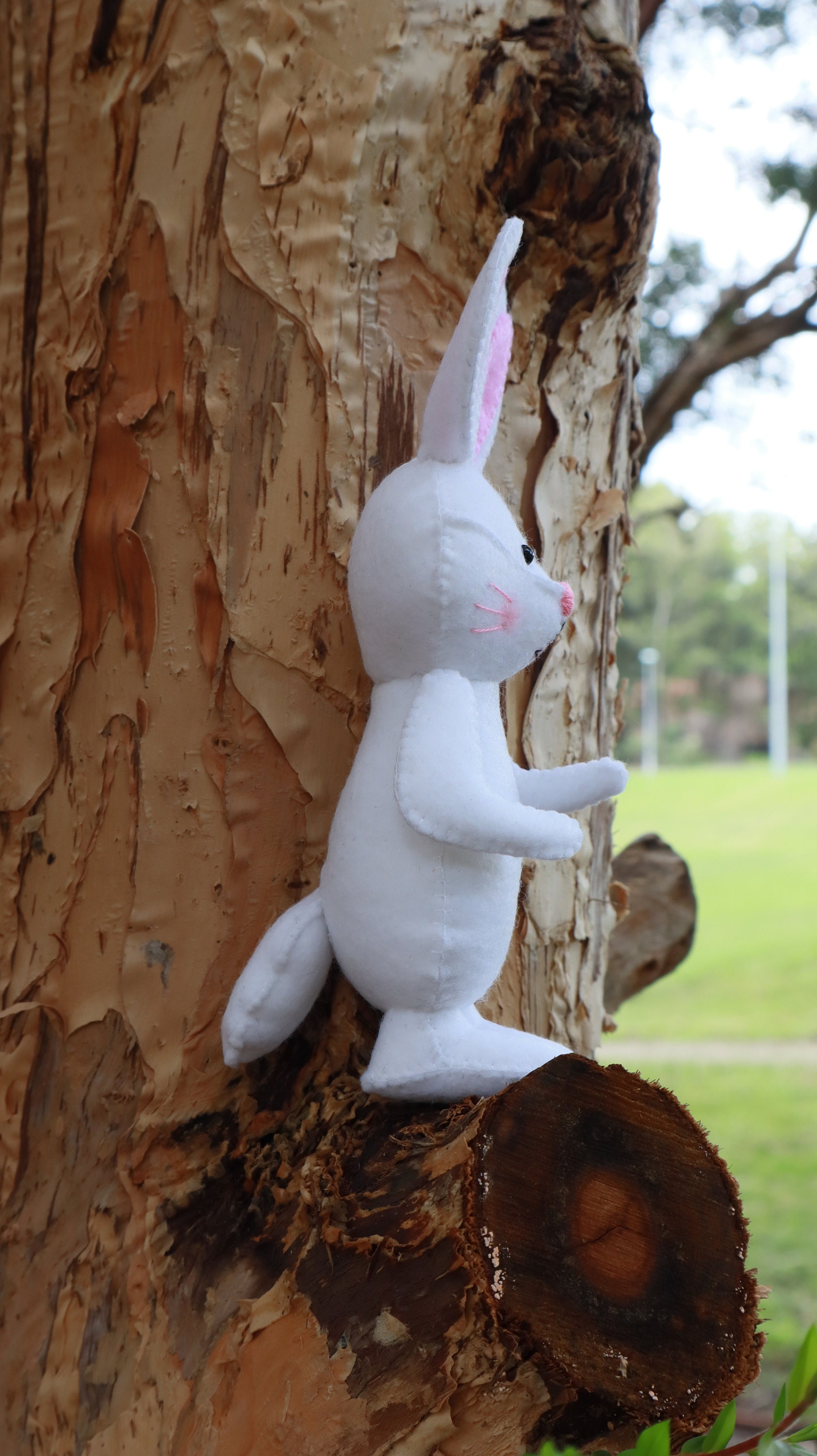 Rabbit PDF Sewing Pattern | Felt Rabbit | DIY Project, Digital Download ...