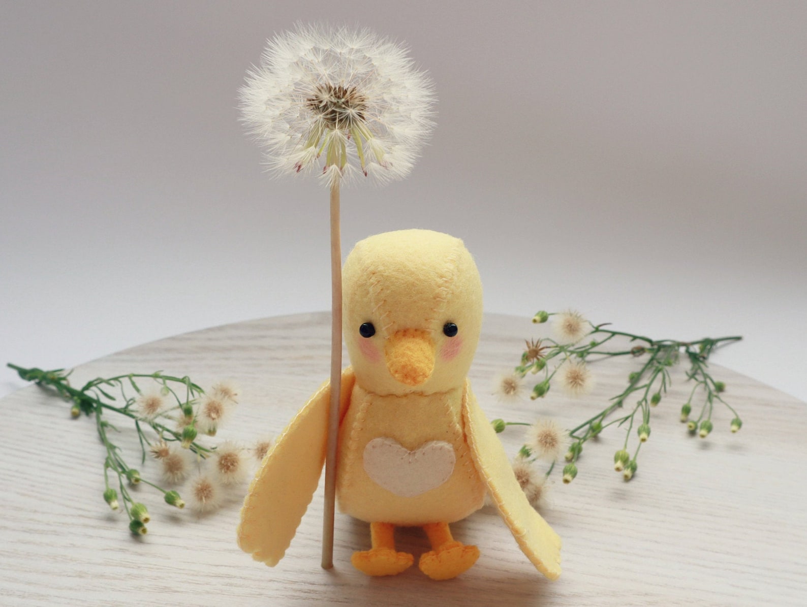 Felt Bird PDF Sewing Pattern | Pippi the Spring Bird - Etsy