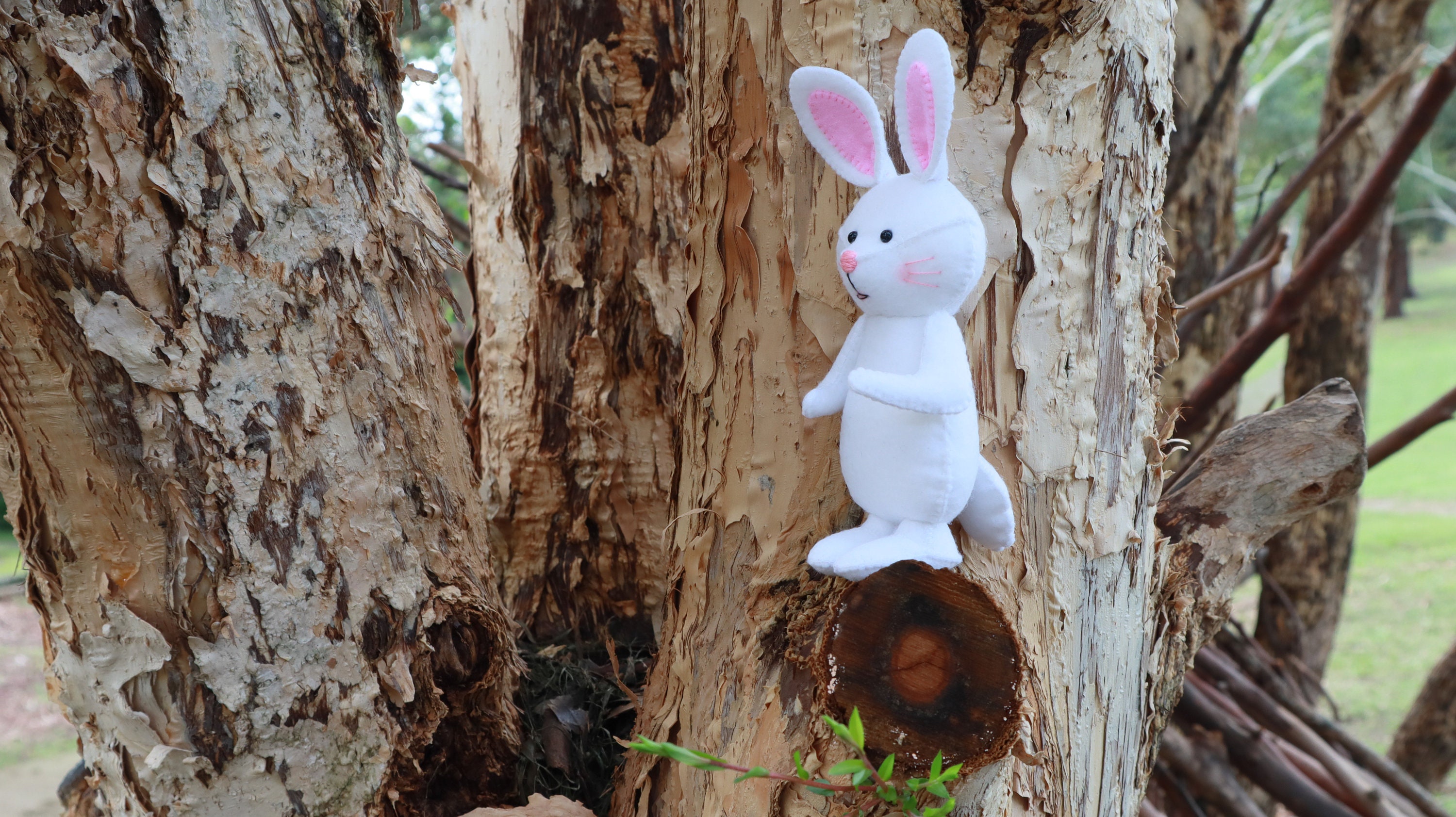 Rabbit PDF Sewing Pattern | Felt Rabbit | DIY Project, Digital Download ...