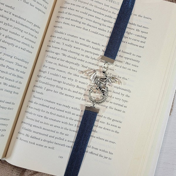 Elastic Bookmark - Etsy