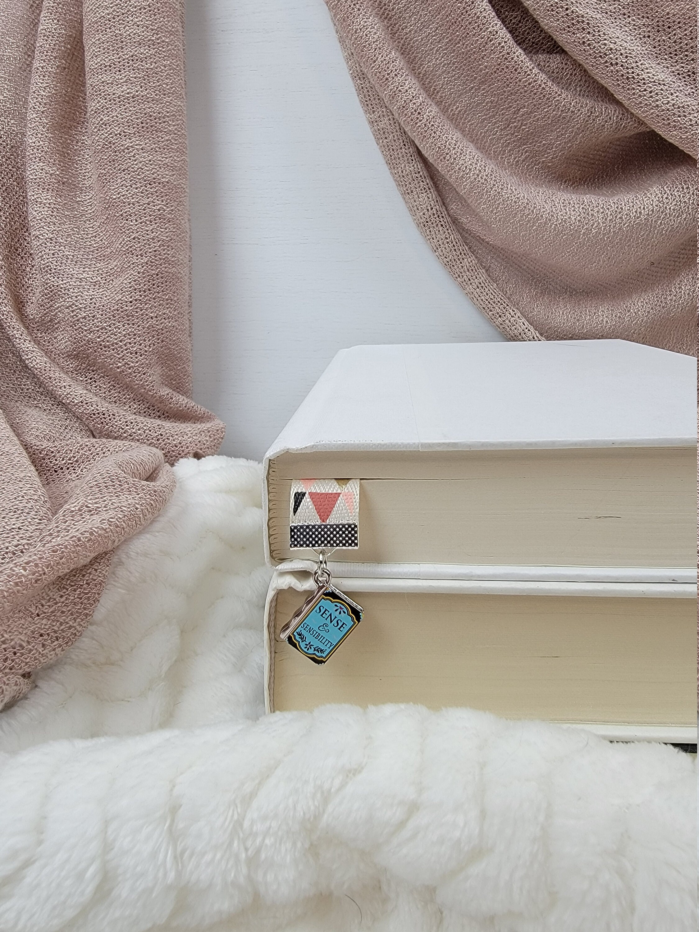 Jane Austin Bookmark Classic Ribbon Bookmark Emma Sense - Etsy