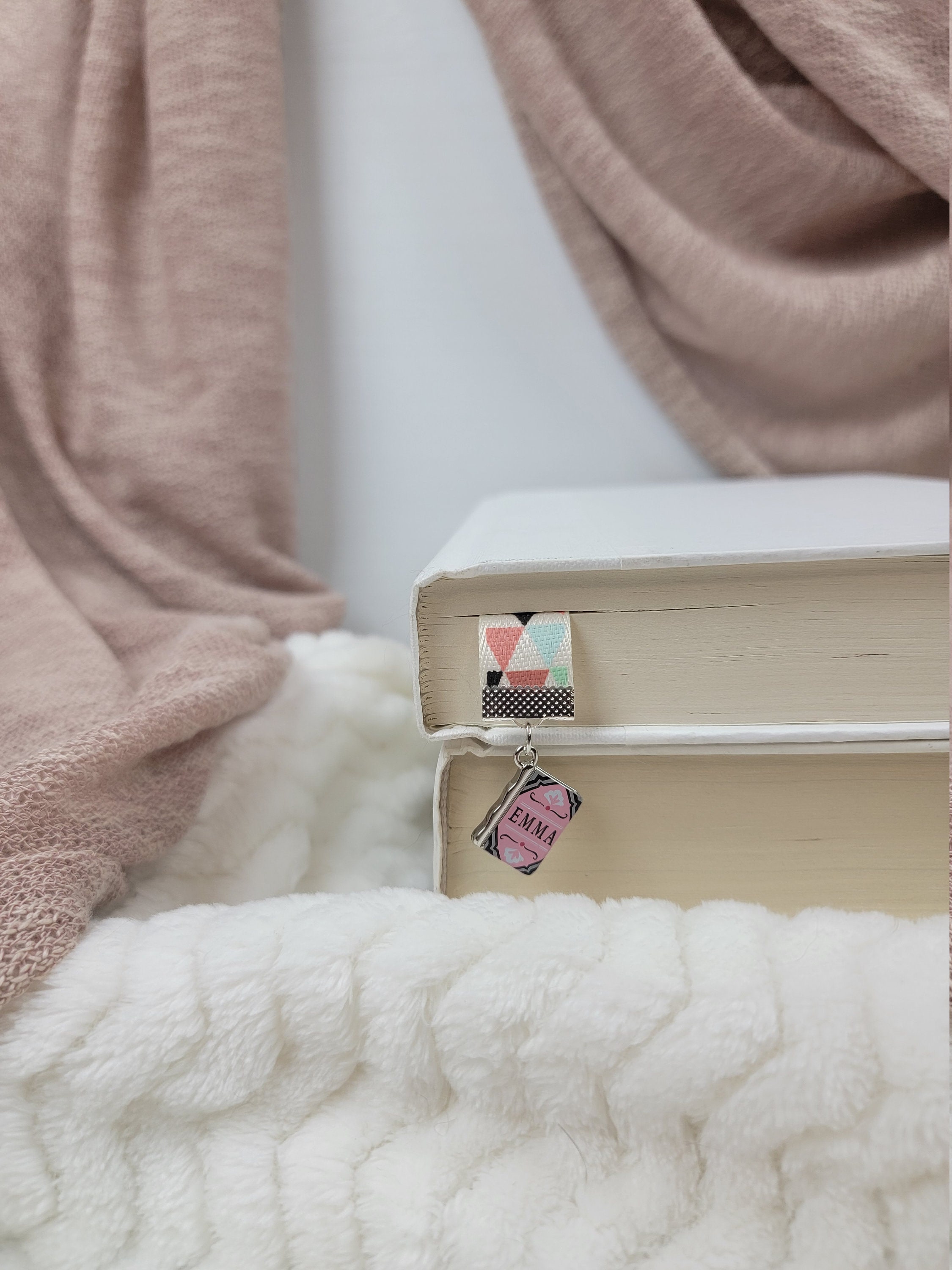 Jane Austin Bookmark Classic Ribbon Bookmark Emma Sense - Etsy