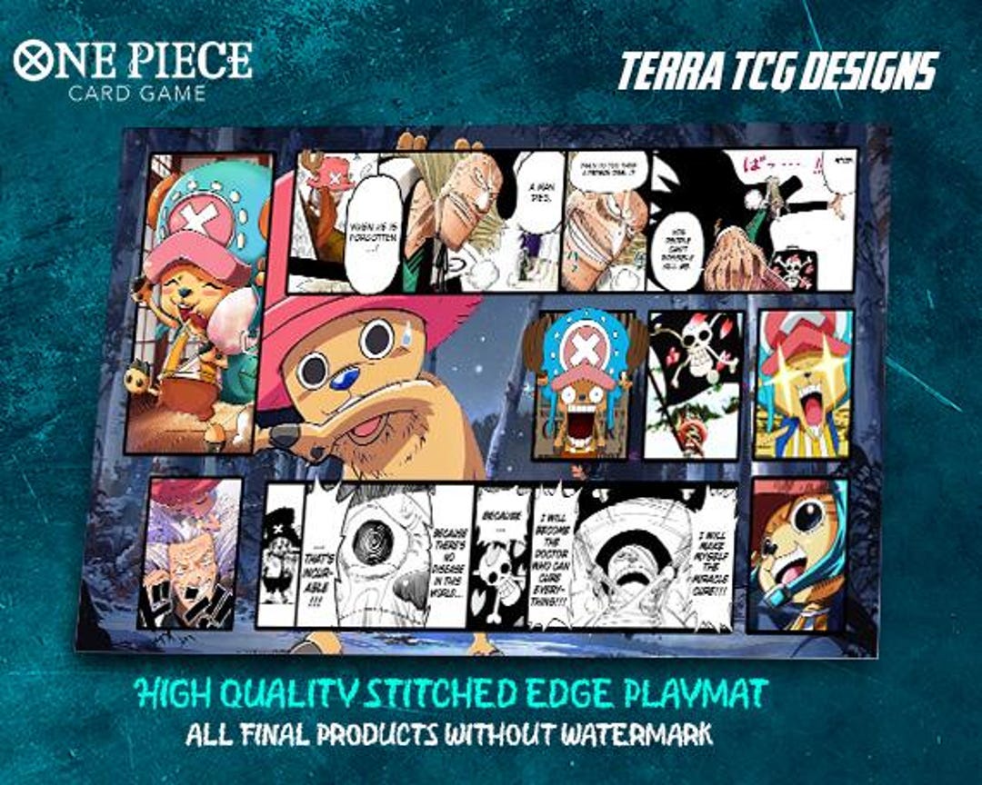 Tony Tony Chopper One Piece TCG Custom Playmat Design for the One Piece ...
