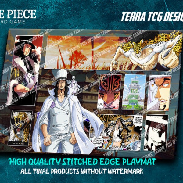 One Piece Playmat - Etsy