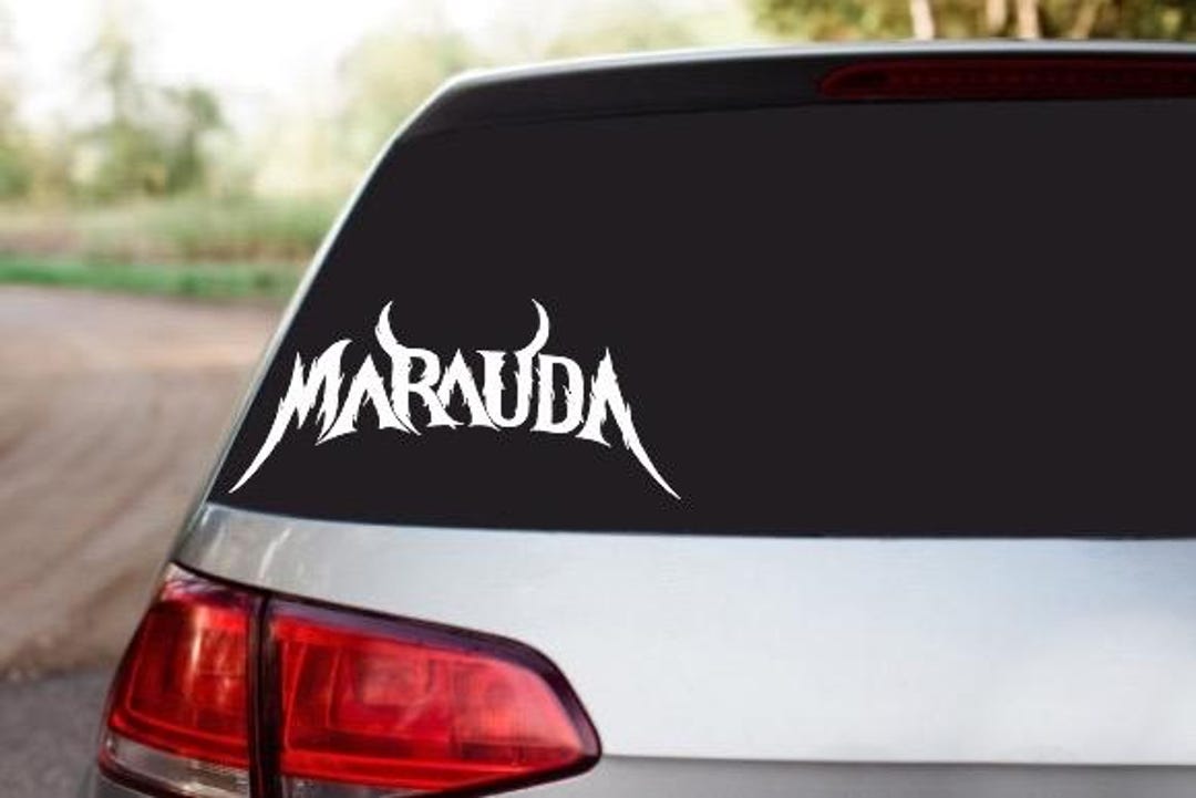 Marauda Logo Vinyl Decal - Etsy