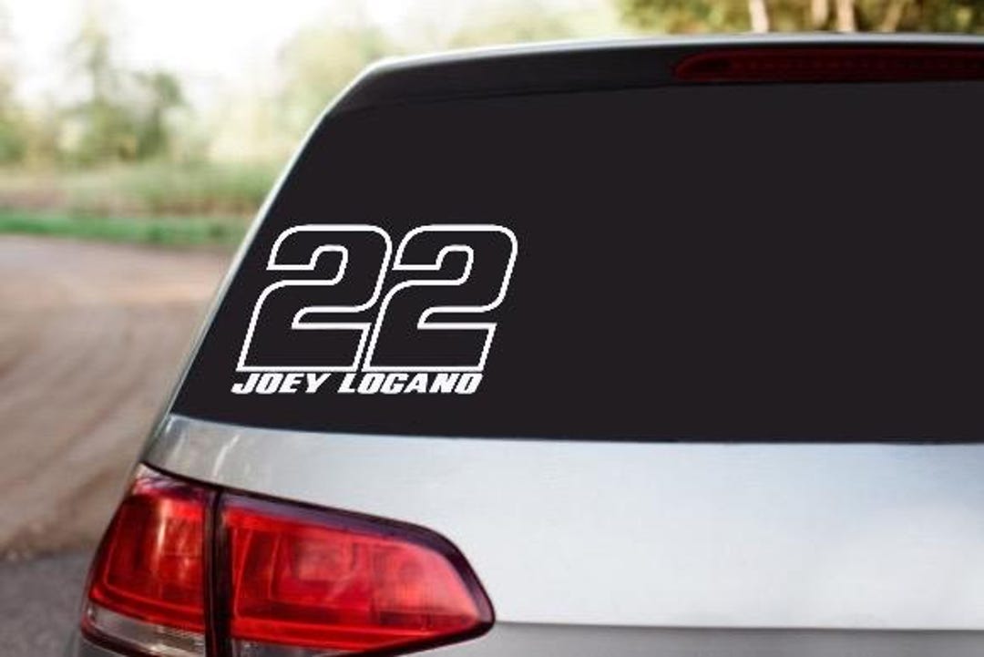 Joey Logano Logo Vinyl Decal - Etsy