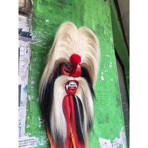 Bujang Ganong Mask/ Traditional Mask From Ponorogo Indonesia/javanese ...