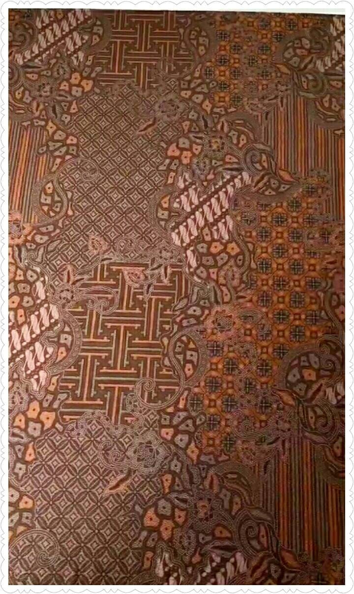 Premium Dobby Batik Fabric/indonesian Batik Fabric/sekar Jagad Batik ...