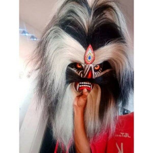 Bujang Ganong Mask/ Traditional Mask From Ponorogo Indonesia/ Bujang ...