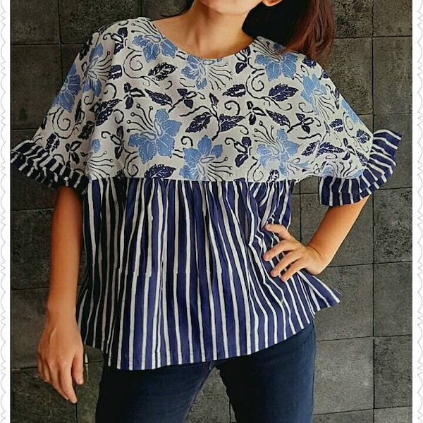 Batik Top - Etsy