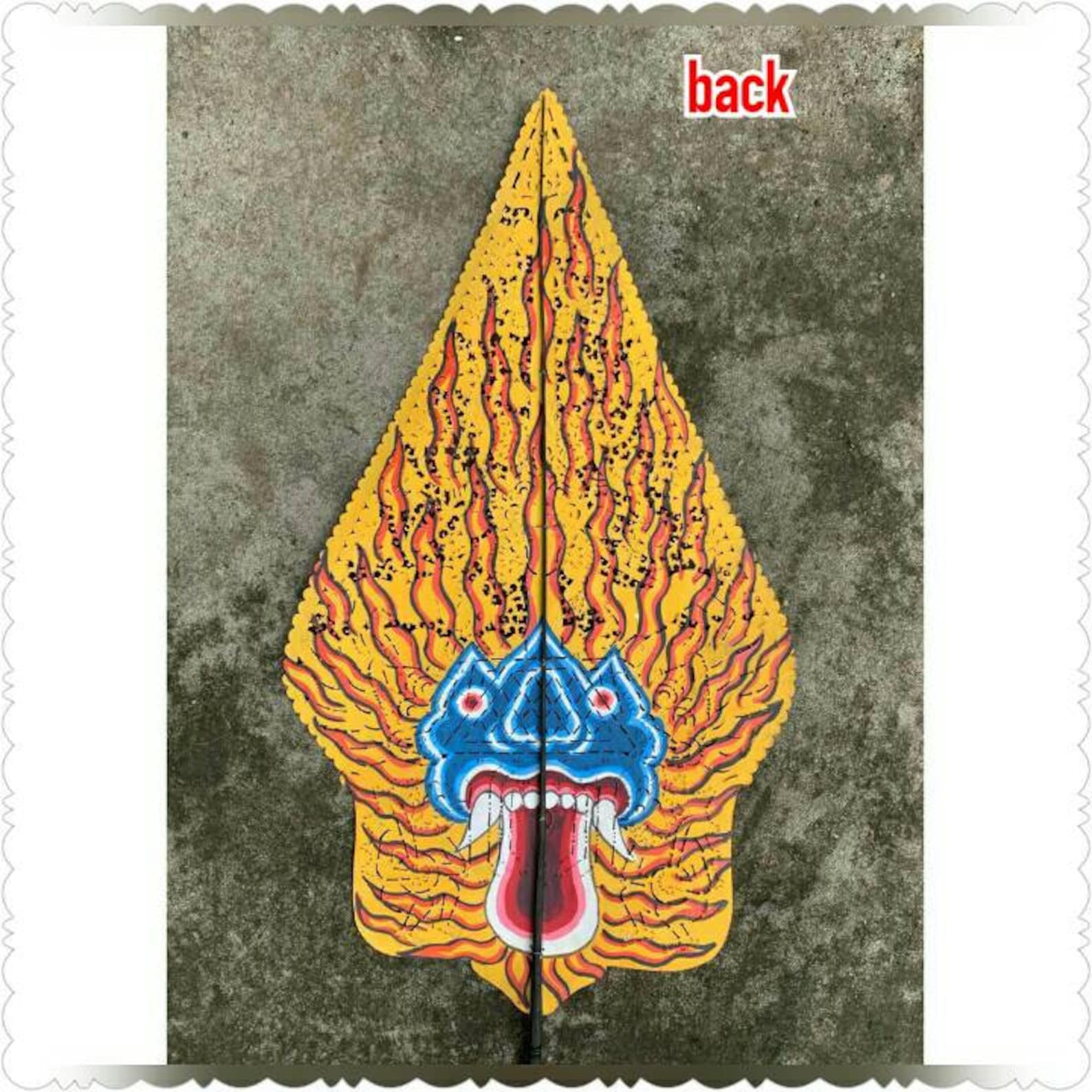 Large Size Gunungan Shadow Puppets/ Tree of Life/mountain Shadow Puppet ...