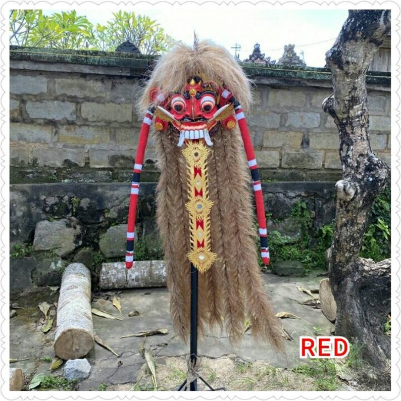 Free 1 Pc Handpainting Head Cover Rangda Cloth and Free Shipping ...