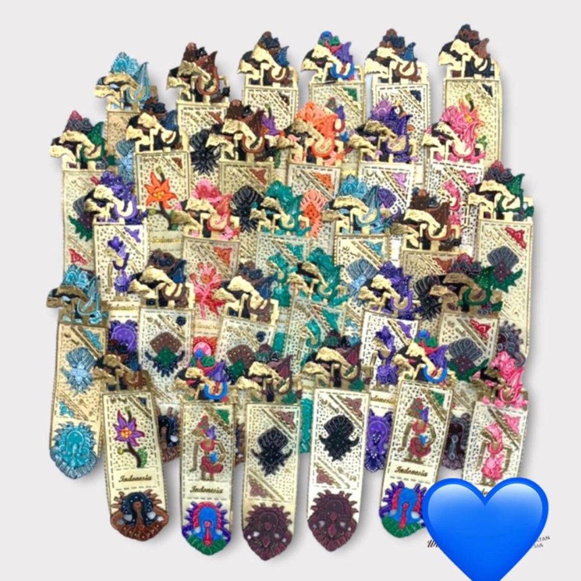 10 Pcs Shadow Puppets Bookmarks/ Fine Quality Shadow Puppets Bookmarks ...