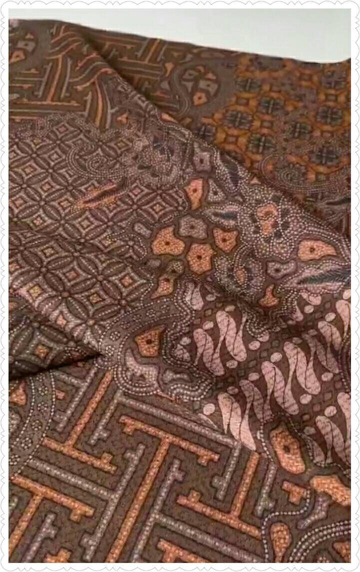 Premium Dobby Batik Fabric/indonesian Batik Fabric/sekar Jagad - Etsy