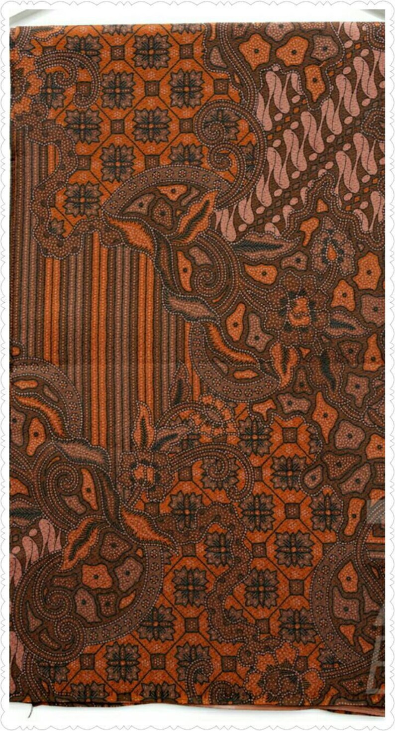 Premium Dobby Batik Fabric/indonesian Batik Fabric/sekar Jagad - Etsy
