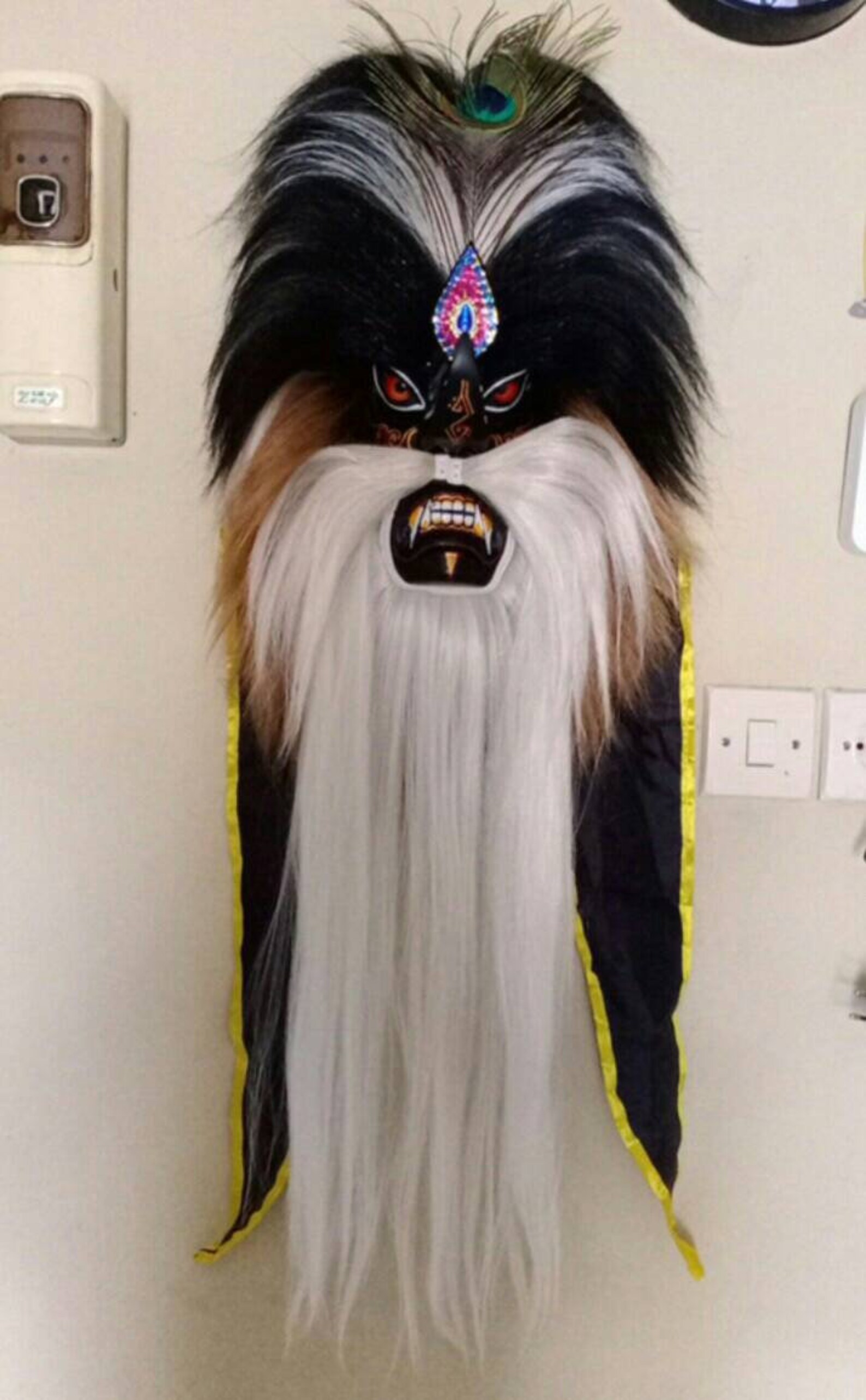 Bujang Ganong Mask/ Traditional Mask From Ponorogo Indonesia/ Bujang ...