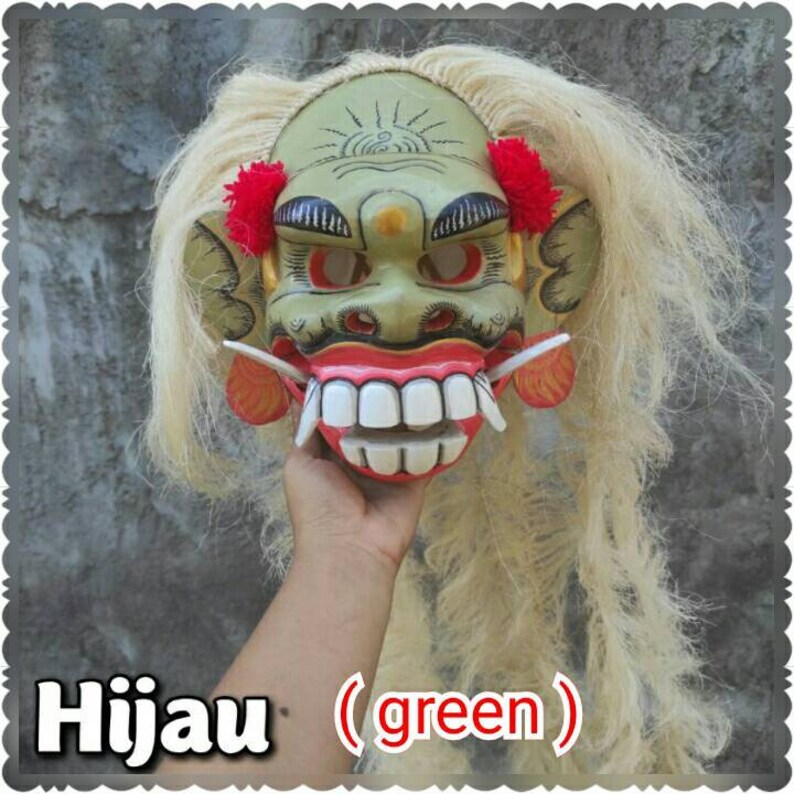 Celuluk Mask/ Long Hair Leak Bali/ Balinese Mask/ Monster - Etsy