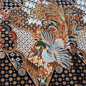 Batik Sarong/indonesian Batik Fabric/premium Cotton Batik Fabric ...