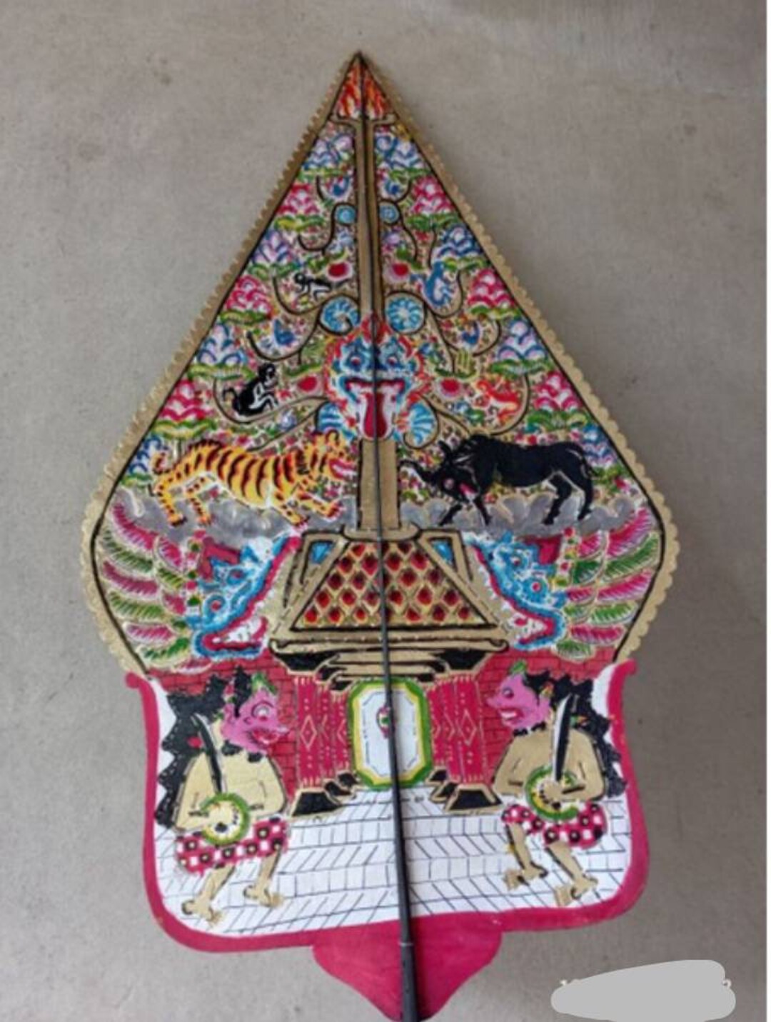 Tree of Life Shadow Puppets/gunungan Shadow Puppets/indonesian Shadow ...