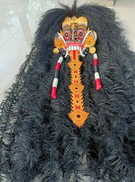 Free 1 Pc Handpainting Head Cover Rangda Cloth and Free Shipping ...