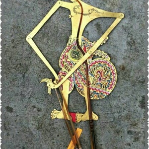 Fine Collection Arjuna Shadow Puppets/ High Quality Shadow Puppets ...