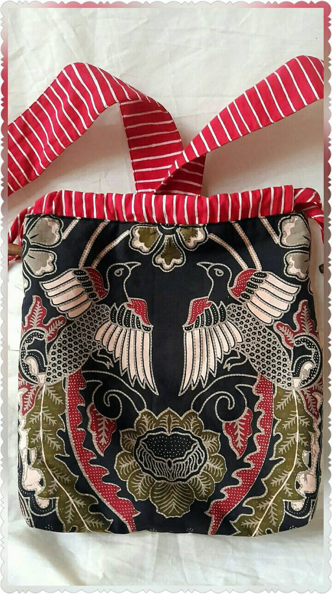 Mini Batik Bag /small Batik Bag/cosmetic Batik Pouch/tarot - Etsy