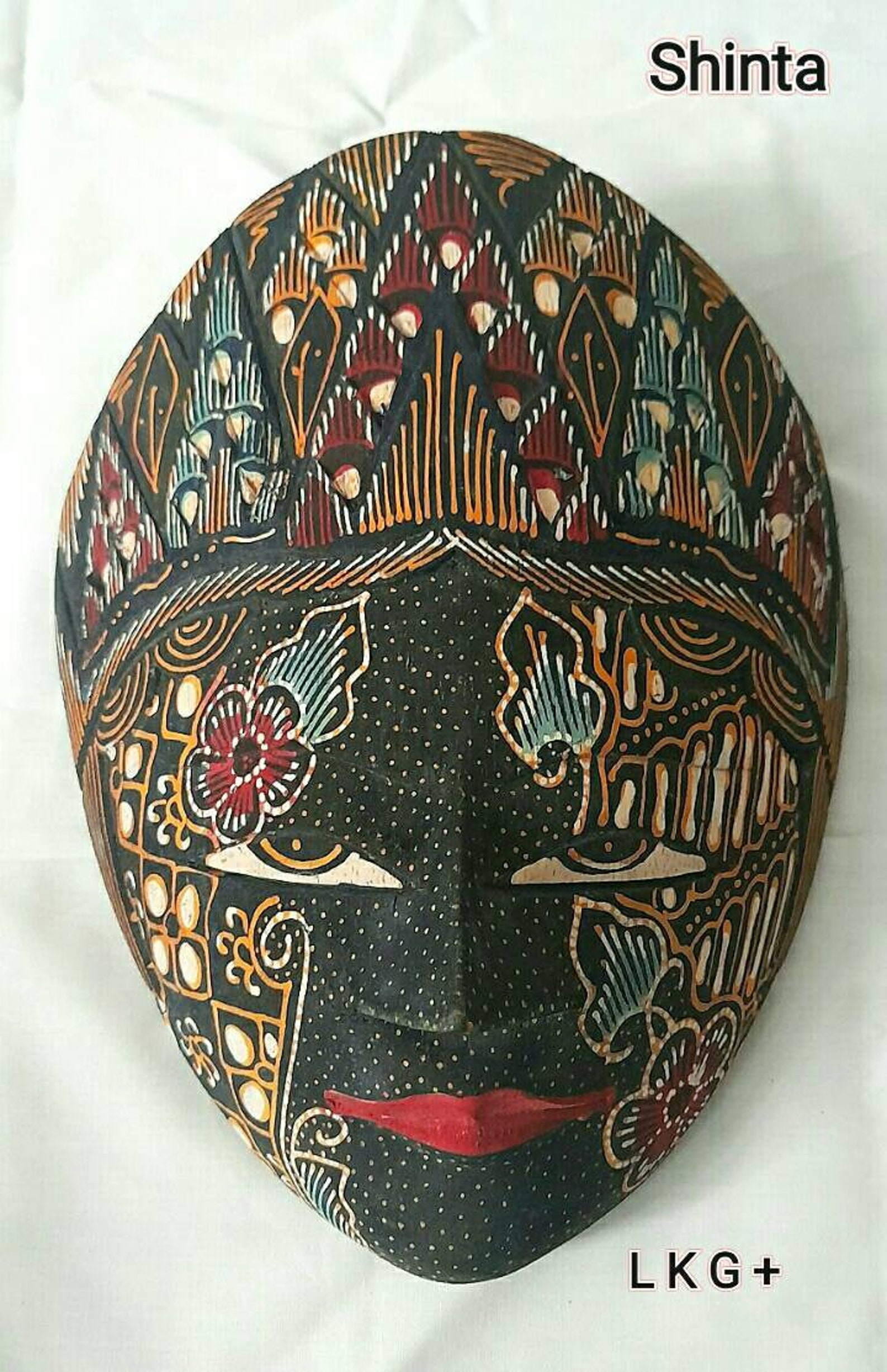 A Pair Rama Shinta Mask/free Shipping/ Wooden Wall Decor/ - Etsy