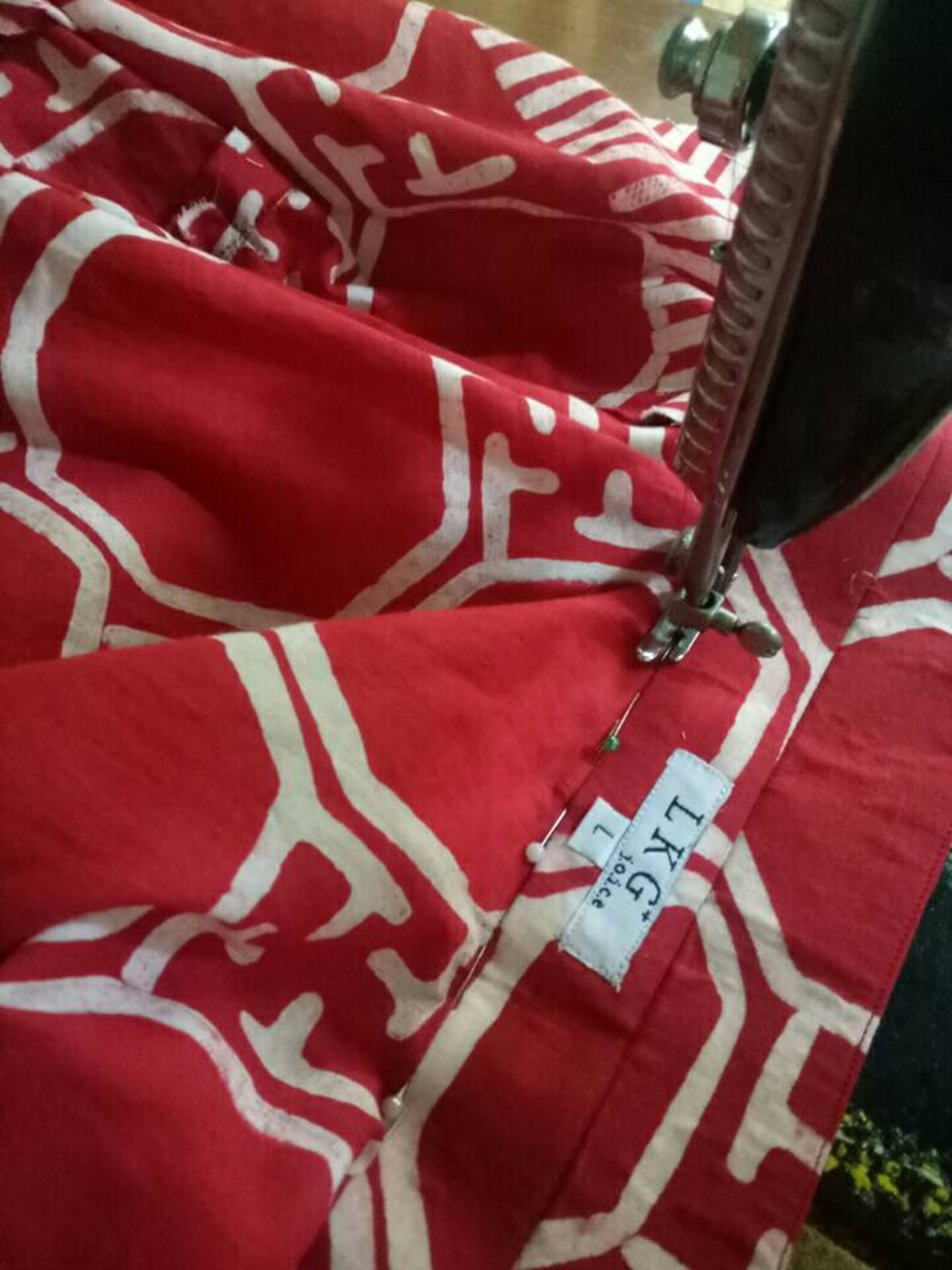 Indonesian Batik Shirt/red Batik Shirt/boho Batik - Etsy