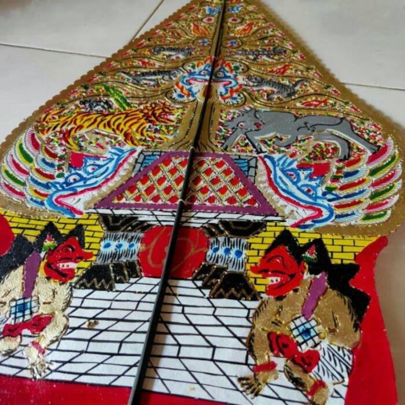 Large Size Gunungan Shadow Puppets/ Tree of Life/mountain Shadow Puppet ...