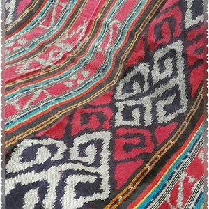 Handmade Ethnic Blanket/tenun Ikat/ Multipurpose Blanket/ Ethnic ...