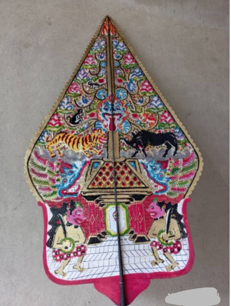 Tree of Life Shadow Puppets/gunungan Shadow Puppets/indonesian Shadow ...