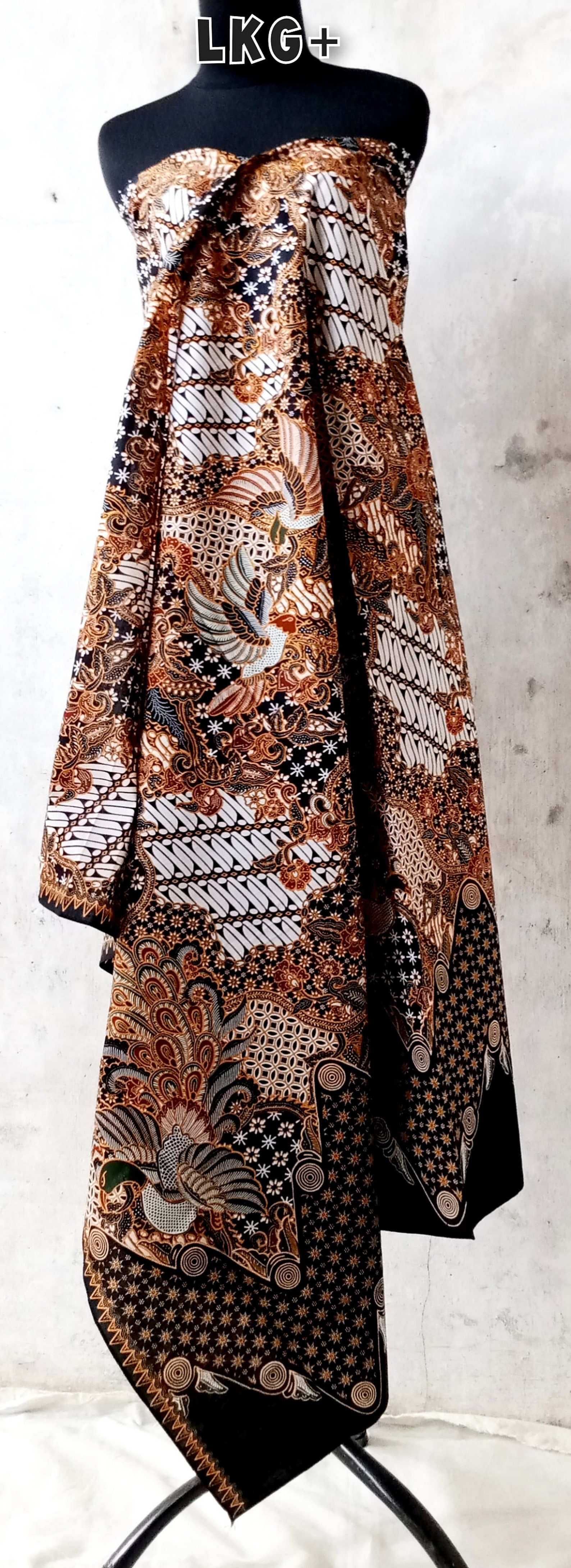 Batik Sarong/indonesian Batik Fabric/premium Cotton Batik Fabric ...