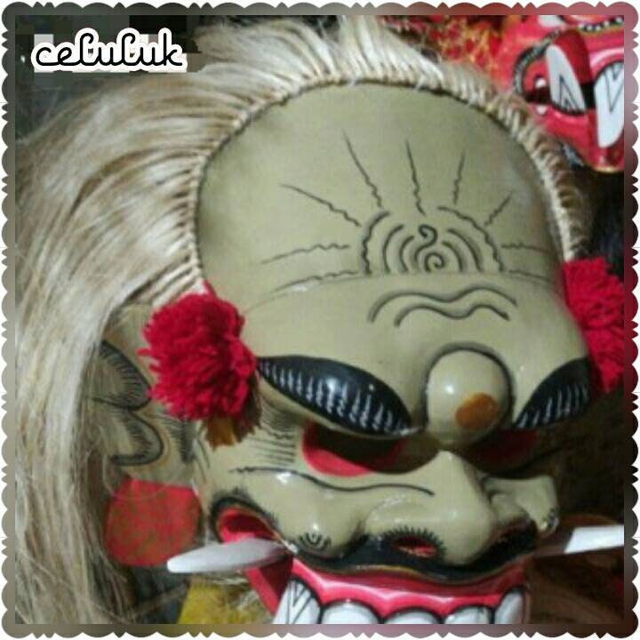 Celuluk Mask/ Long Hair Leak Bali/ Balinese Mask/ Monster - Etsy