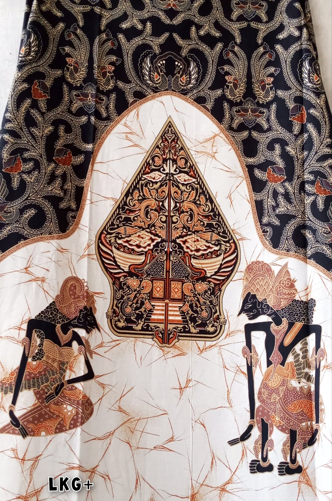 Wayang Batik Sarong/indonesian Batik Fabric/bikini Wrap/beautiful ...