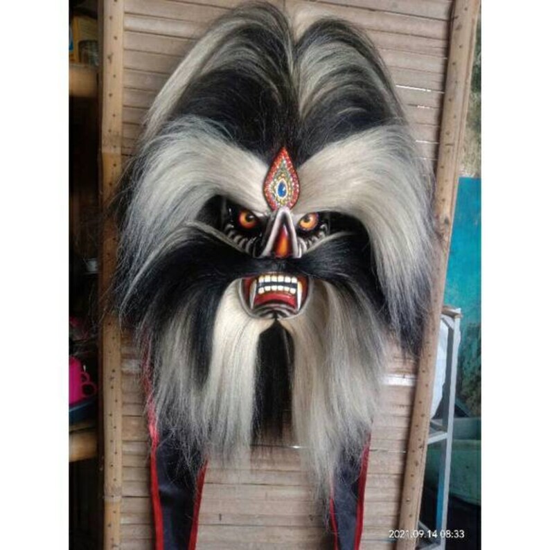 Bujang Ganong Mask/ Traditional Mask From Ponorogo Indonesia/ - Etsy