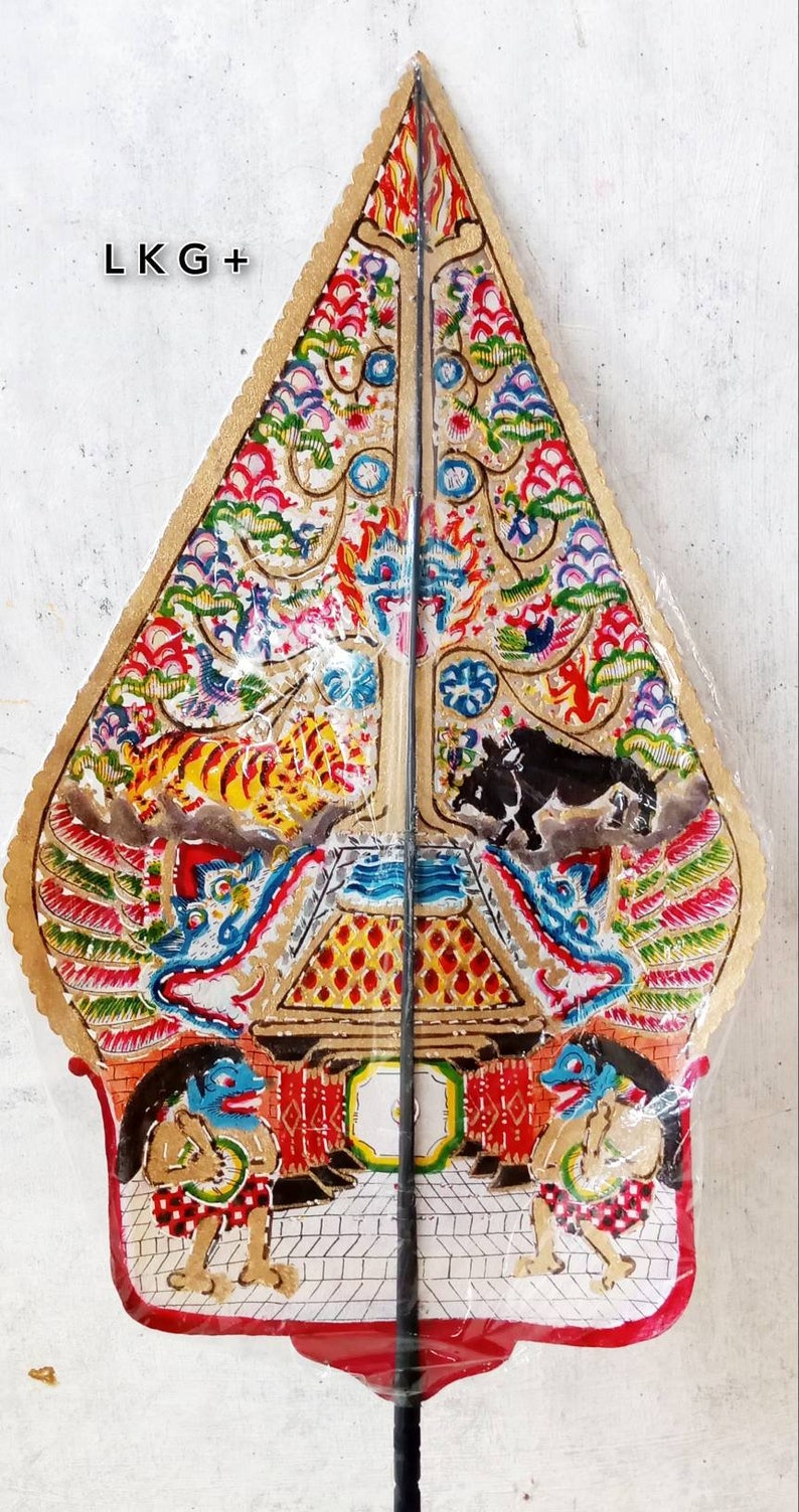 Large Size Gunungan Shadow Puppets/ Tree of Life/mountain Shadow Puppet ...