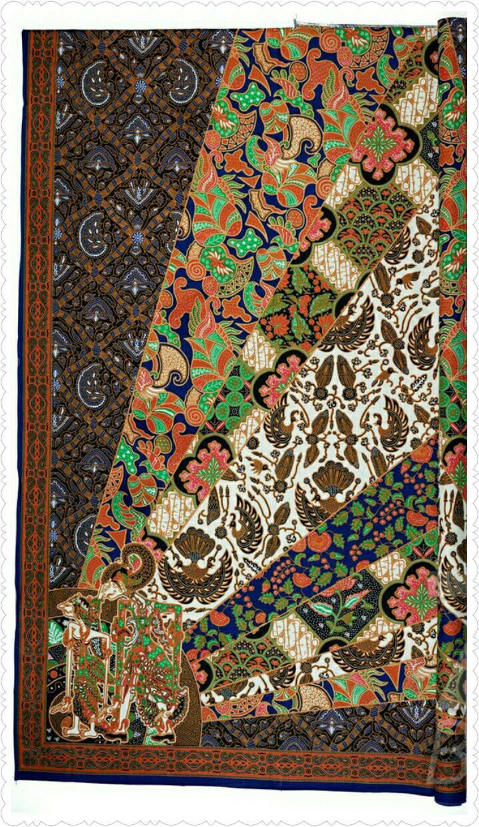 Premium Cotton Batik Fabric/indonesian Batik Sarong/javanese Batik ...