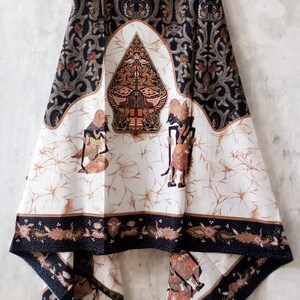 Wayang Batik Sarong/indonesian Batik Fabric/bikini Wrap/beautiful ...