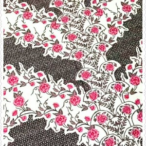 Premium Cotton Batik/rose Pattern Indonesian Batik/batik Sarong/sewing ...
