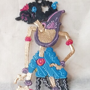 Set of 5 Pcs and 10 Pcs Shadow Puppets Fridge Magnet/ Indonesian Shadow ...