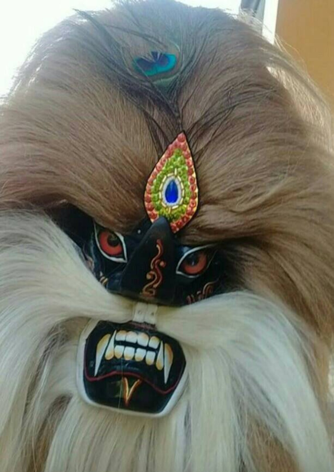 Bujang Ganong Mask/ Traditional Mask From Ponorogo Indonesia/javanese ...