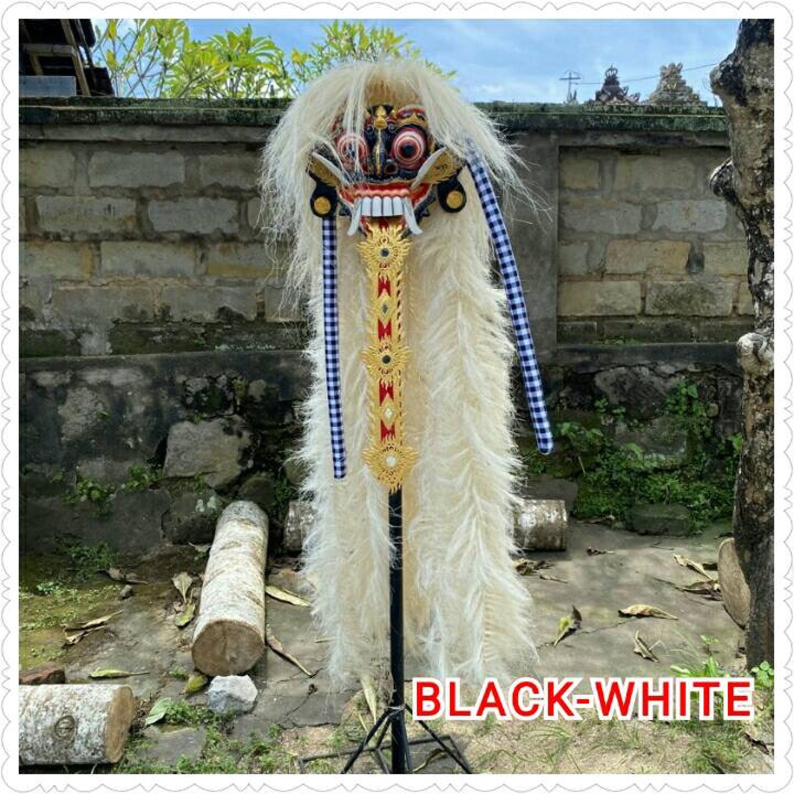 Free 1 Pc Handpainting Head Cover Rangda Cloth and Free Shipping ...
