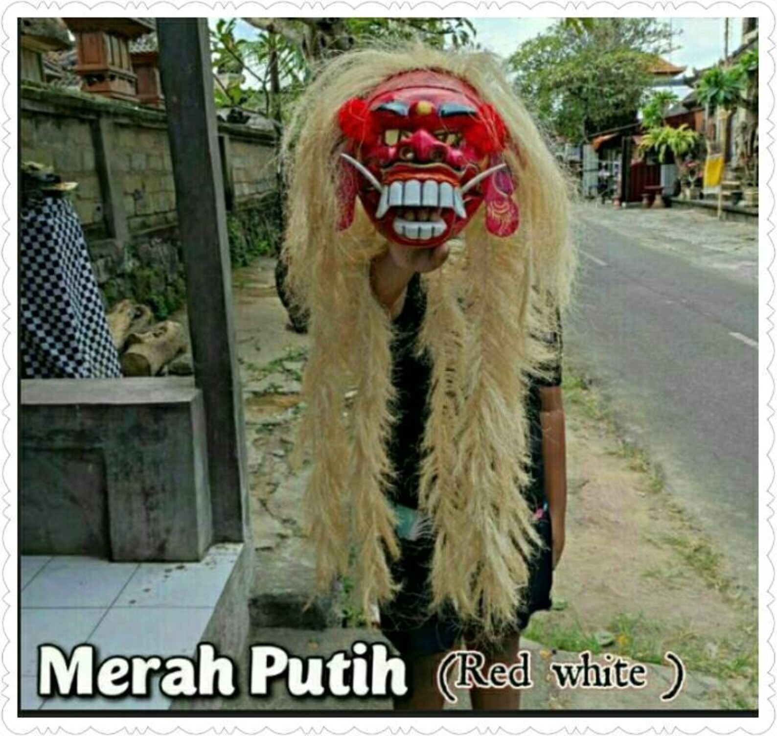 Celuluk Mask/ Long Hair Leak Bali/ Balinese Mask/ Monster - Etsy