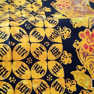 Classic Pattern Indonesian Batik Fabric/ 200 Cm X 110 Cm /indonesian ...
