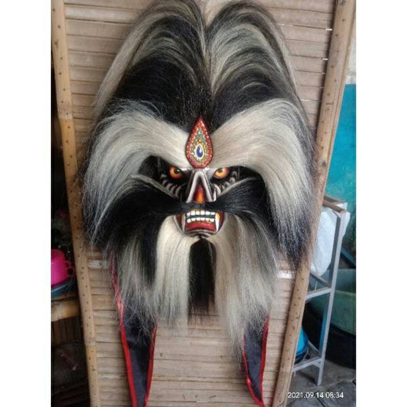 Bujang Ganong Mask/ Traditional Mask From Ponorogo Indonesia/ - Etsy