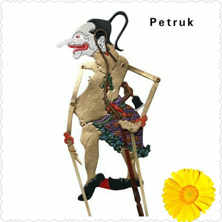 Set of Fine Punakawan Shadow Puppets/4 Pcs Clown Shadow Puppets ...