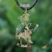 Wayang Necklace/wayang Pendant/ Wayang Neclace Souvenir / Indonesian ...